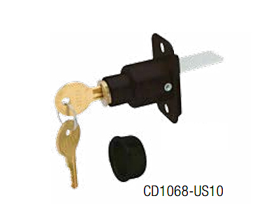 Keyed locks for pocket and bifolding doors