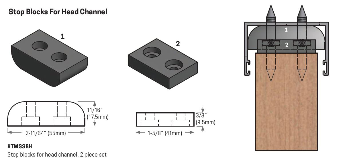 Multi slide patio door Heavy Duty Bottom Door track systems